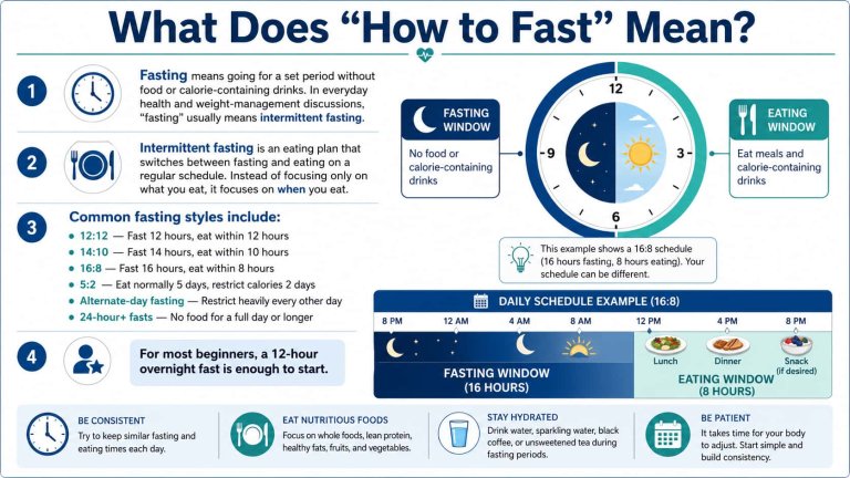 How to Fast: 8 Beginner Steps to Start Intermittent Fasting Safely