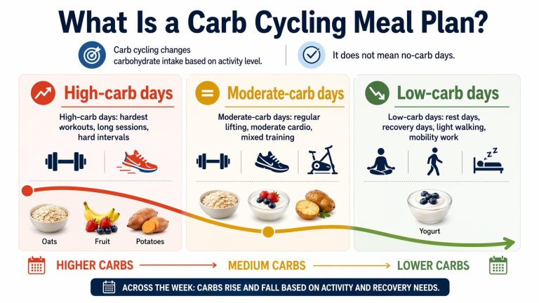 7-Day Carb Cycling Meal Plan for Fat Loss and Performance