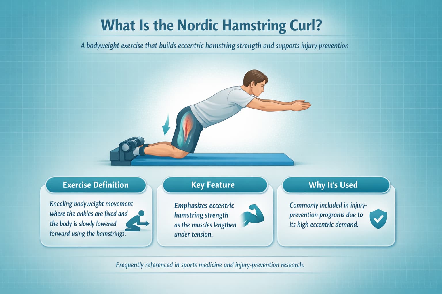 Nordic Hamstring Curl: Benefits, Form, and Injury Prevention