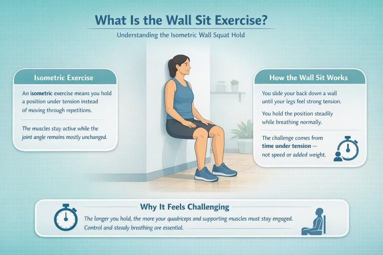 Wall Sit Exercise: Proper Form, Benefits, and Variations