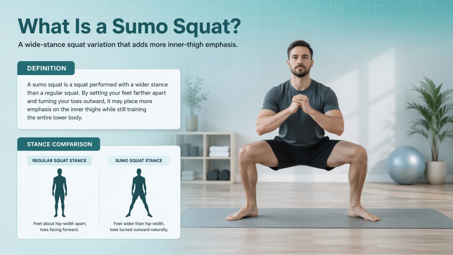 Sumo Squat: Benefits, Muscles Worked, and Proper Form