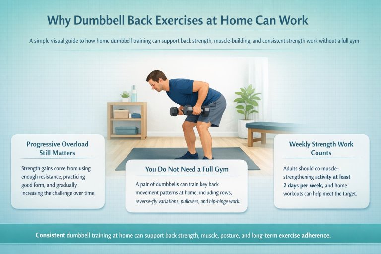 10 Best Dumbbell Back Exercises at Home for Strength & Muscle