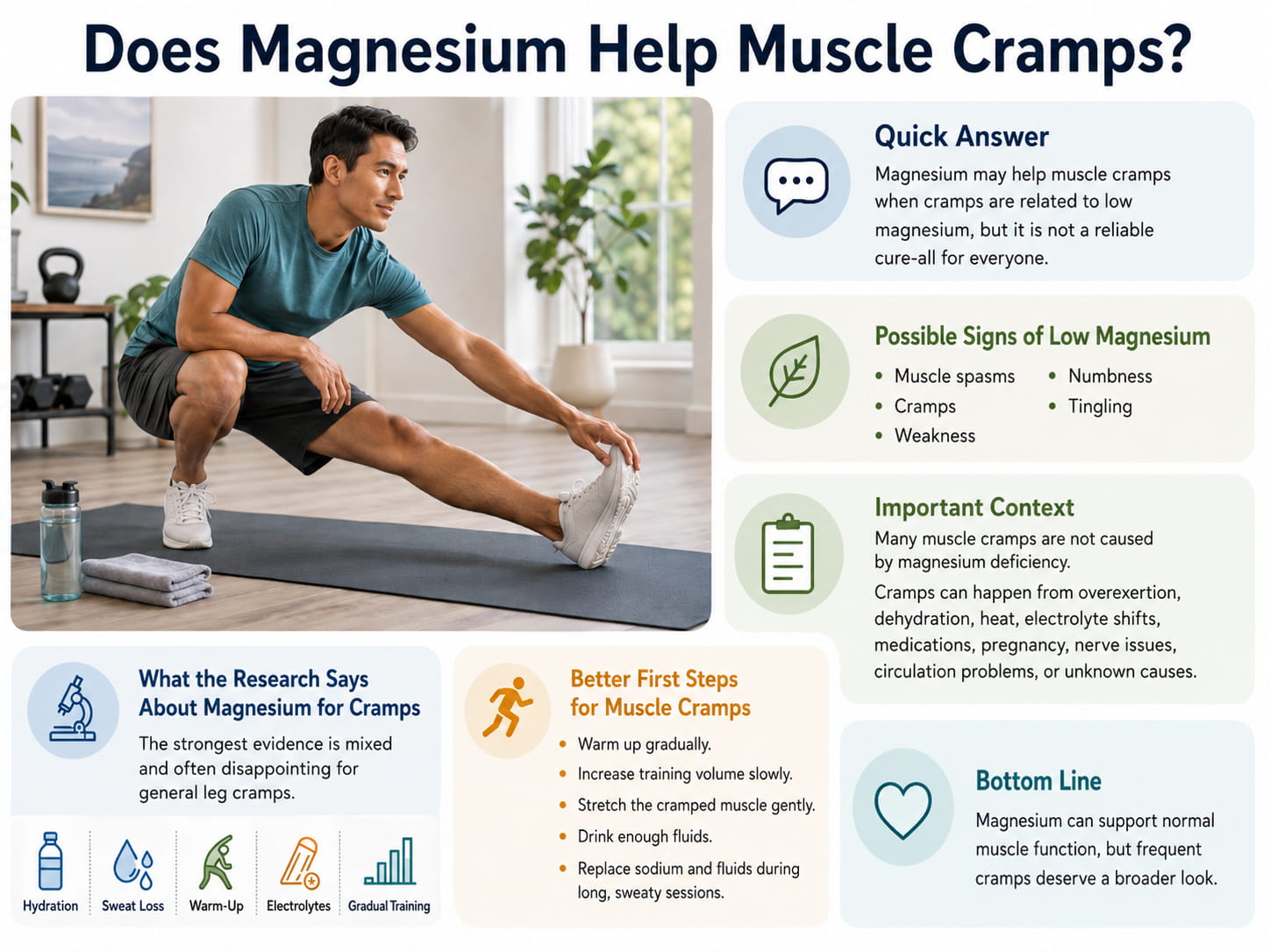 Magnesium for Muscles: Benefits, Foods, Cramps, and Recovery